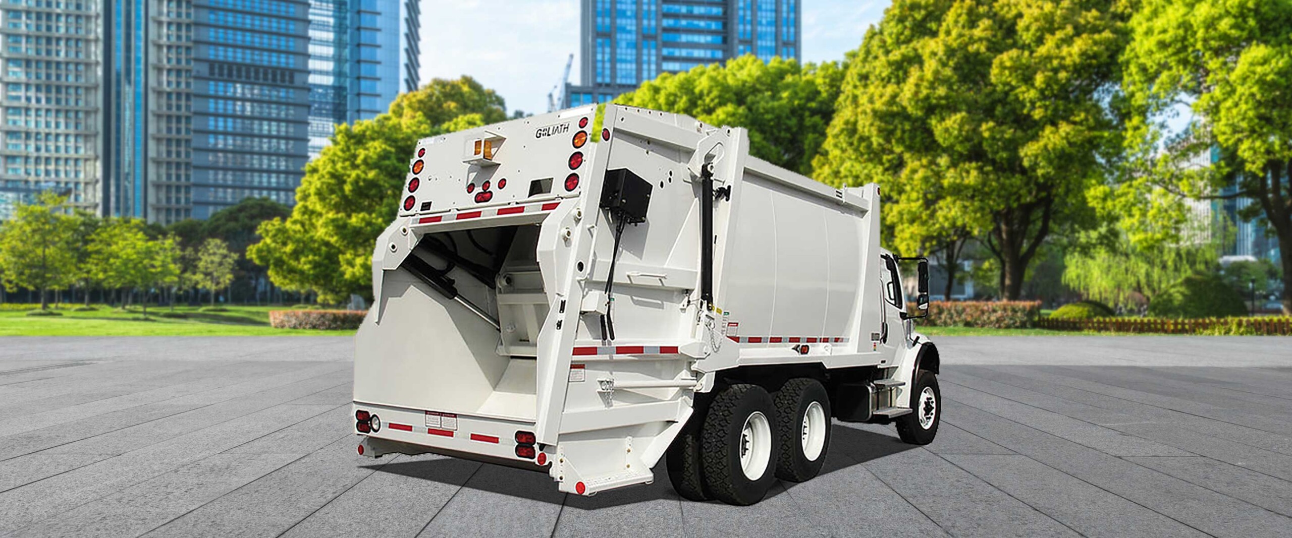 E-Z Pack Rear Loader Refuse Body - ABM Truck Equipment