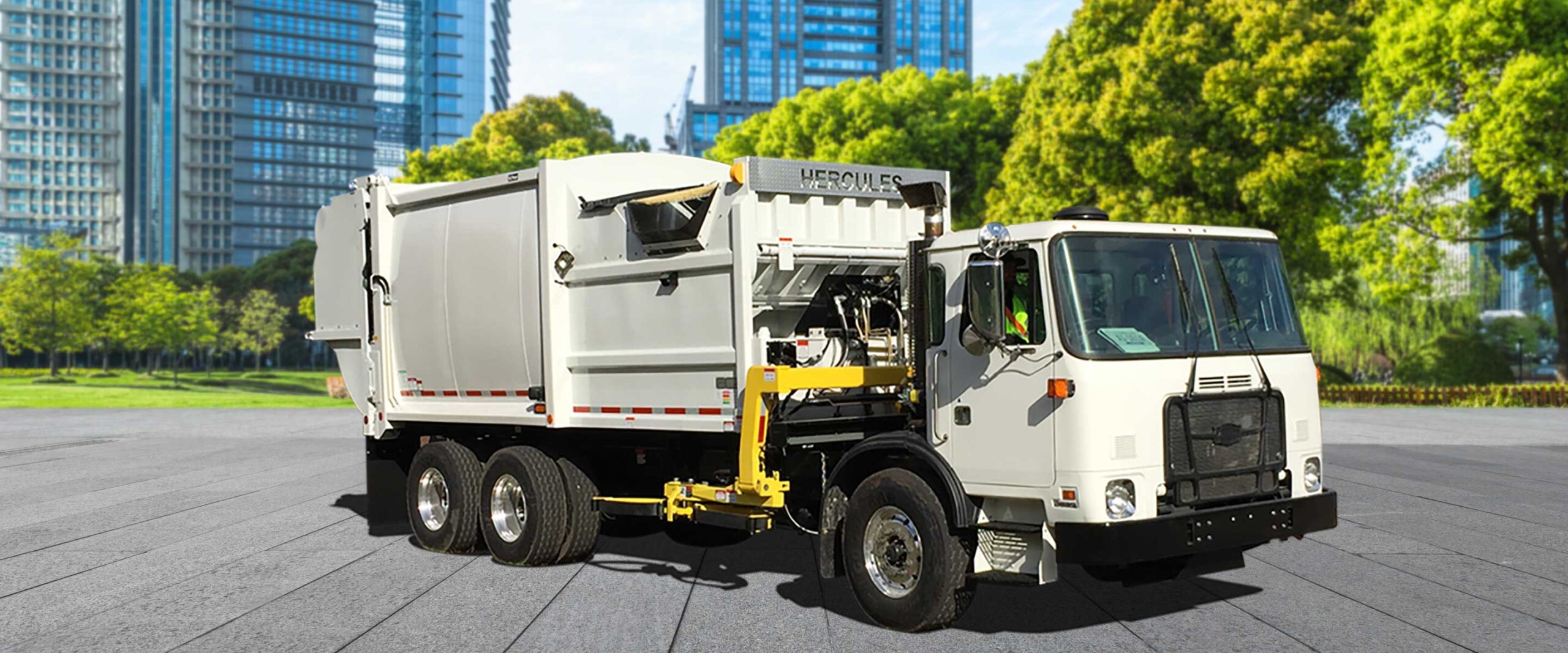 E-Z Pack Automated Side Loader Refuse Body - ABM Truck Equipment