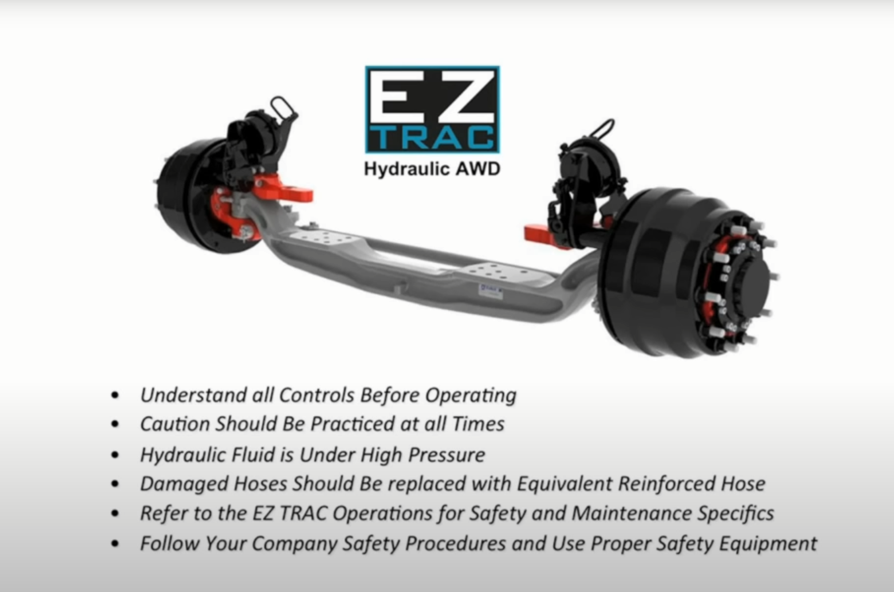 EZ Track Hydraulic AWD System - ABM Truck Equipment