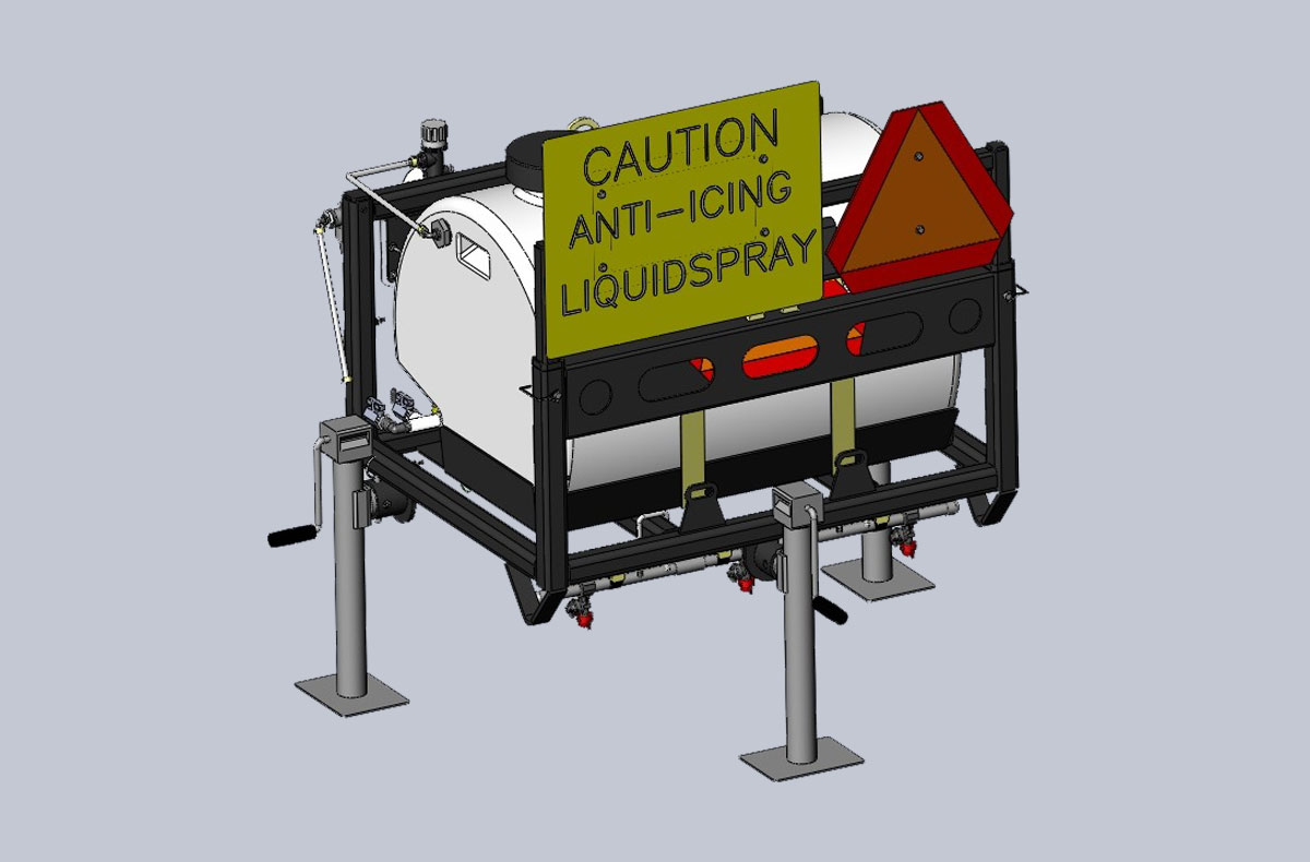 MWTA 300L Sidewalk and Pathway Ice Control Sprayer - ABM Truck Equipment